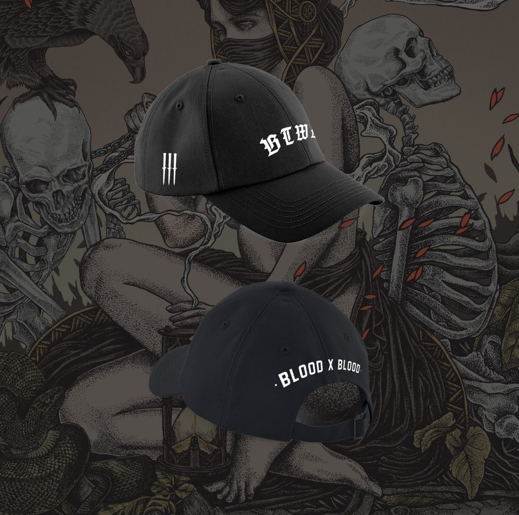 Black "Blood" Caps - Brothers Till We Die