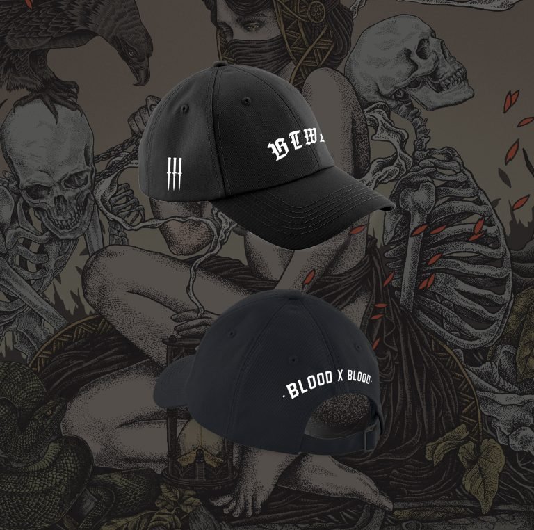 Black "Blood" Caps - Brothers Till We Die